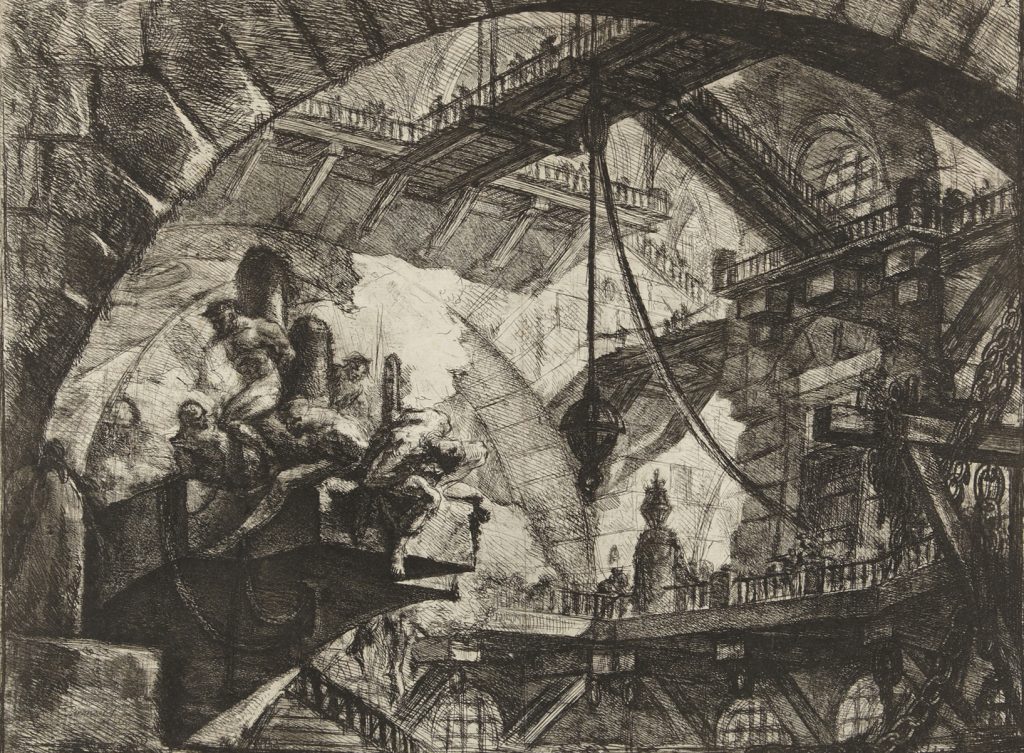 The Imaginary Prisons of Piranesi – The Art of Crime